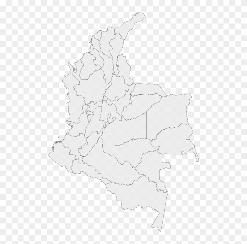 Departments Of Colombia Mapa Polityczna Flag Of Colombia - Mapa De ...