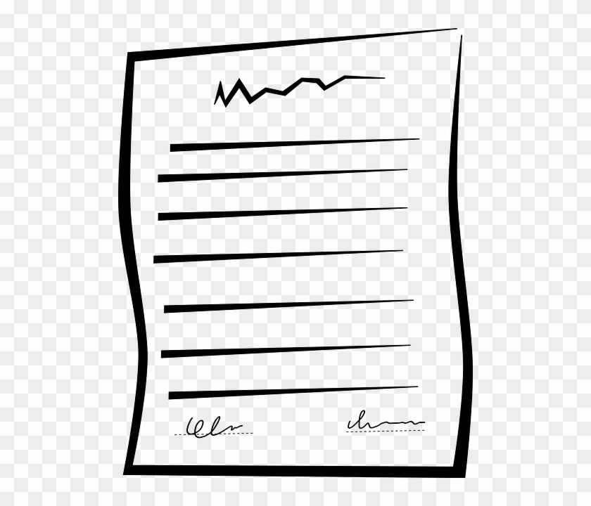 Blank Contract Icon - Document Clipart, HD Png Download - 504x640 ...