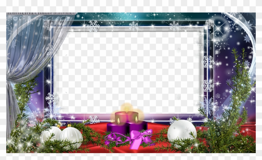 Christmas Frame Free Pictures - Picture Frame, HD Png Download ...