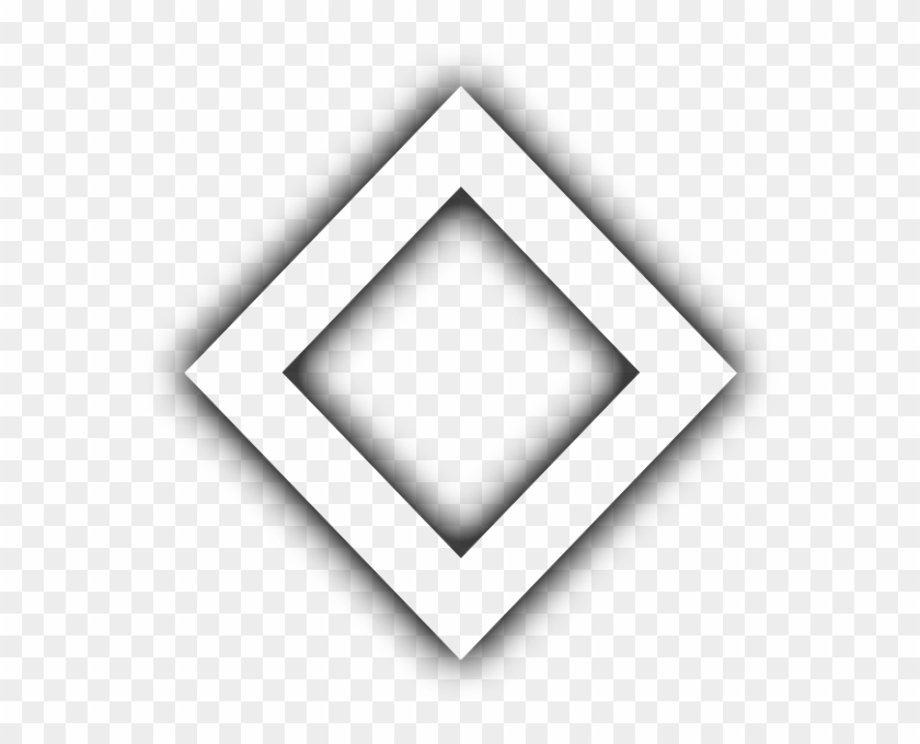 Diamond Shape Made By Roshni - Latest Mirror Effect Png, Transparent ...