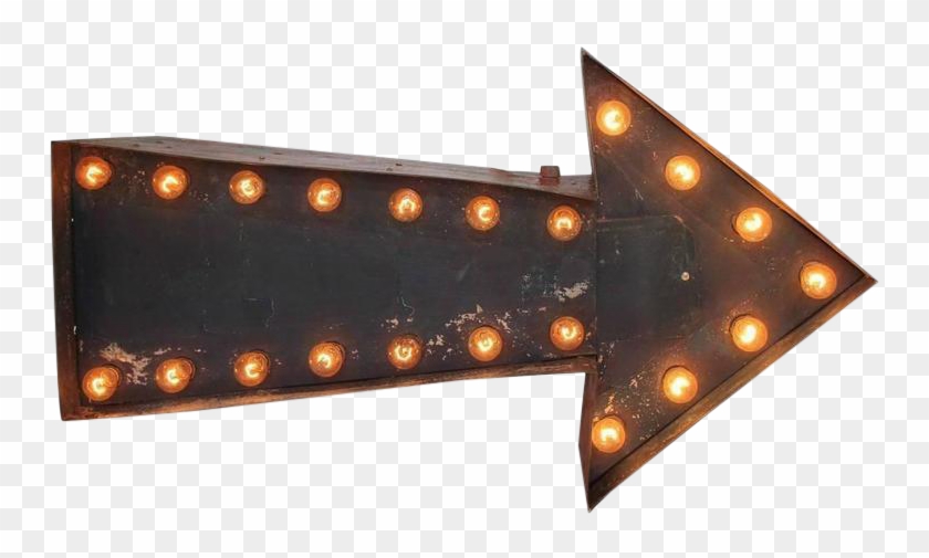 Retro Arrow Sign