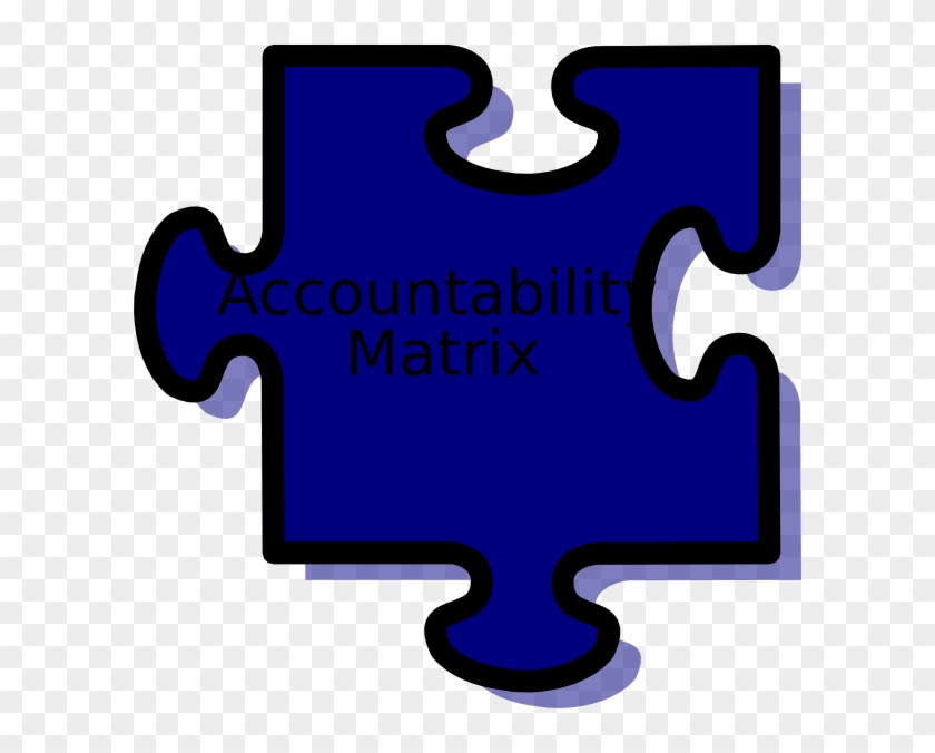 How To Set Use Accountability Svg Vector - Puzzle Pieces Clip Art, HD ...