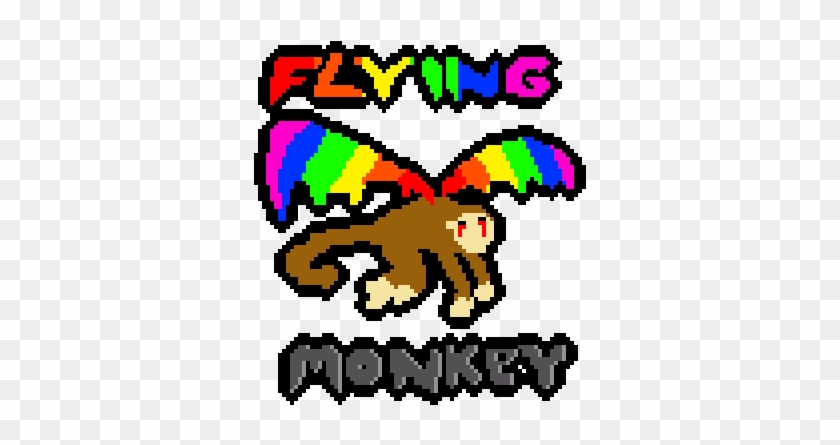 Flying Monkey - Cartoon, HD Png Download - 1024x576(#4209634) - PngFind