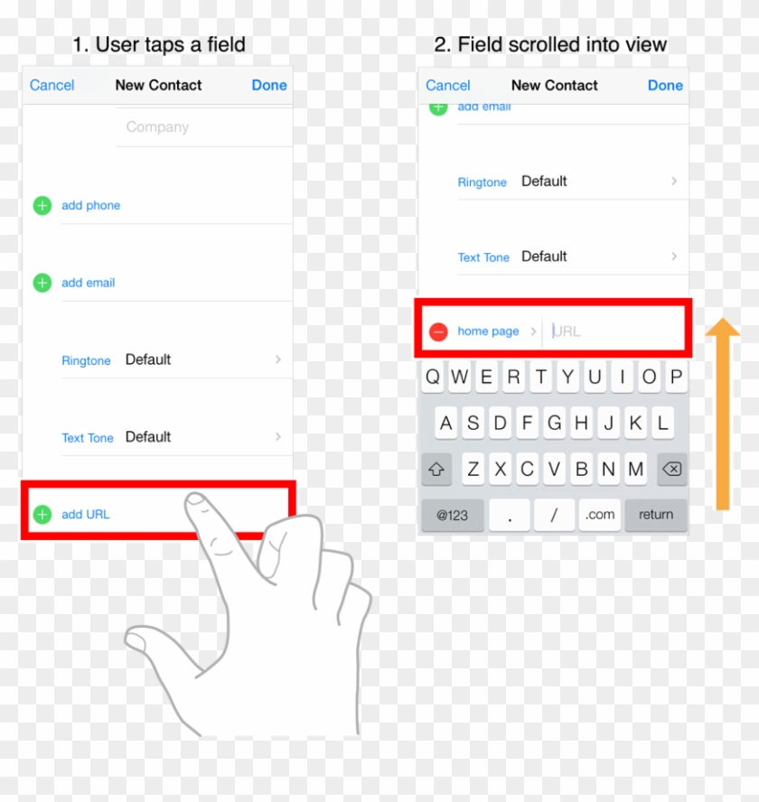 Adjusting Content To Accommodate The Keyboard Ios Text Field Error 1962
