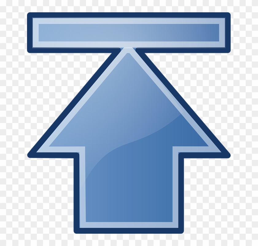 Flecha, Azul, Arriba - Go Top Icon Free, HD Png Download - 663x720 ...