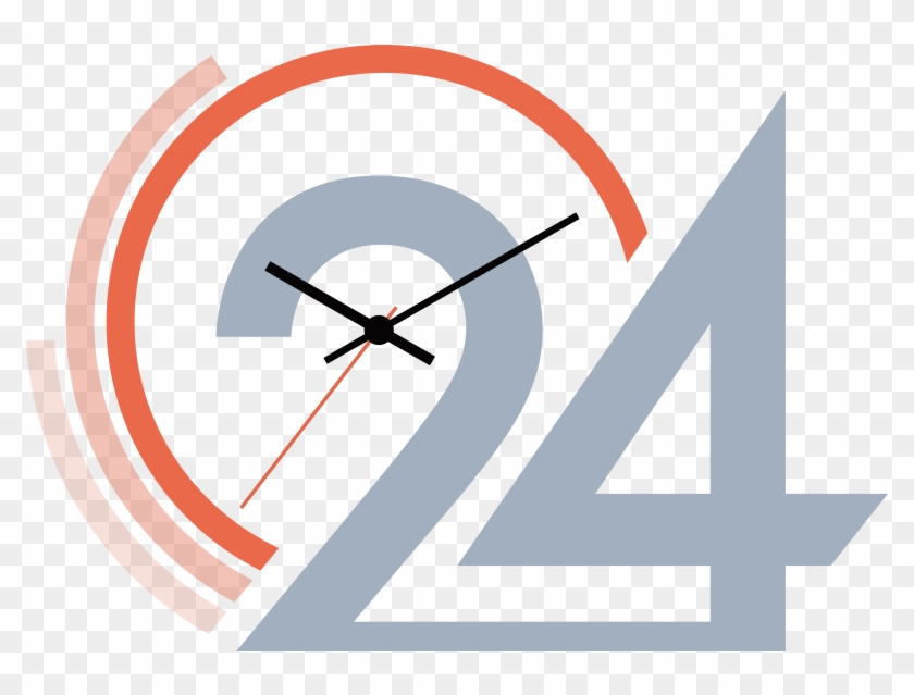 24-hour Translation Services - Vector Clock, HD Png Download - 800x587 ...