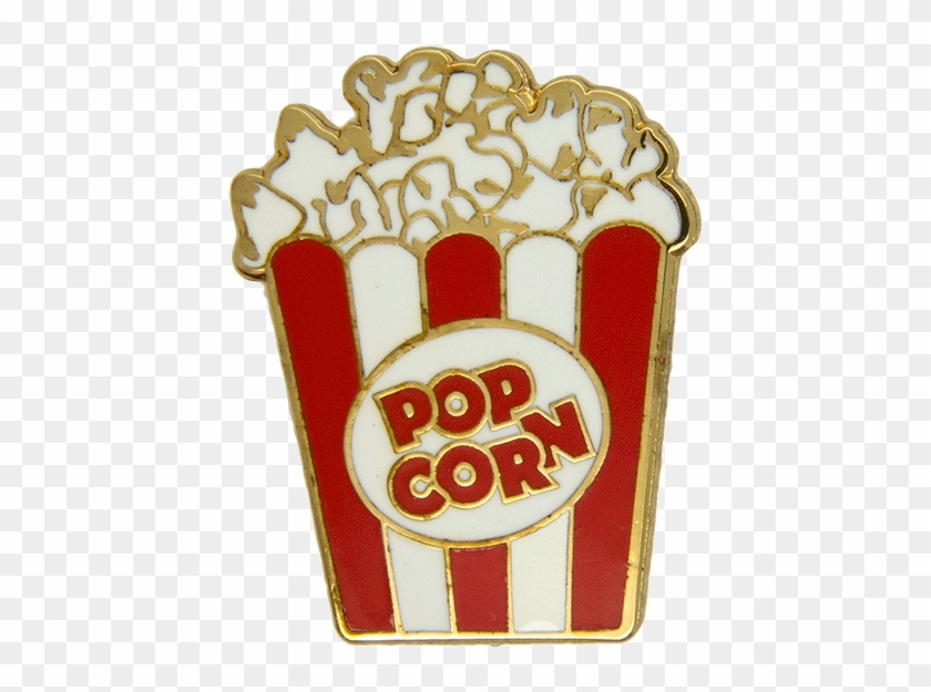 Popcorn Pin, Red/white - Popcorn Icon, HD Png Download - 600x600 ...