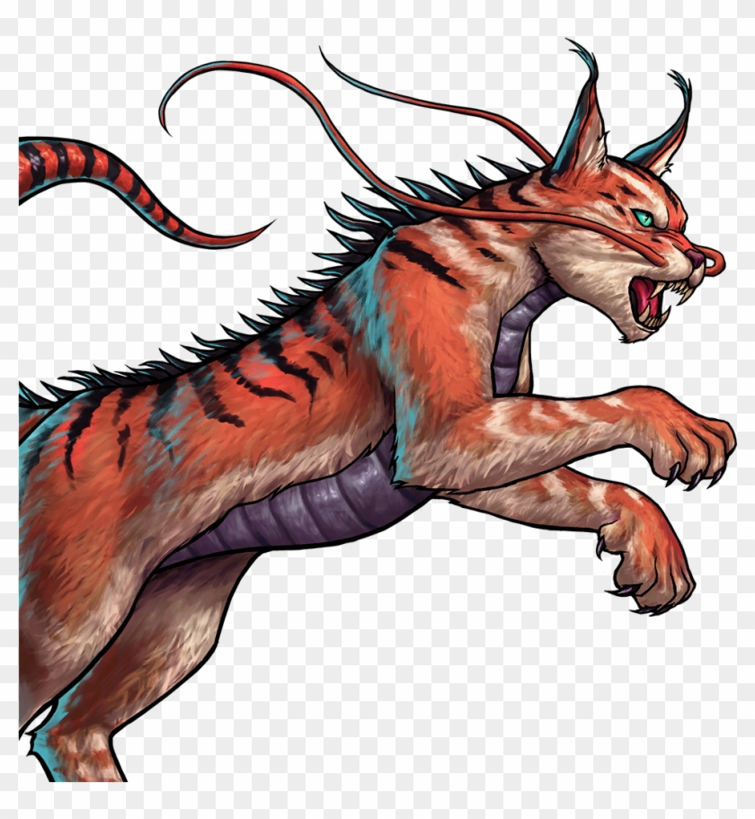 Artwork - - Lynx Mythical Creature, HD Png Download - 1024x1024 ...