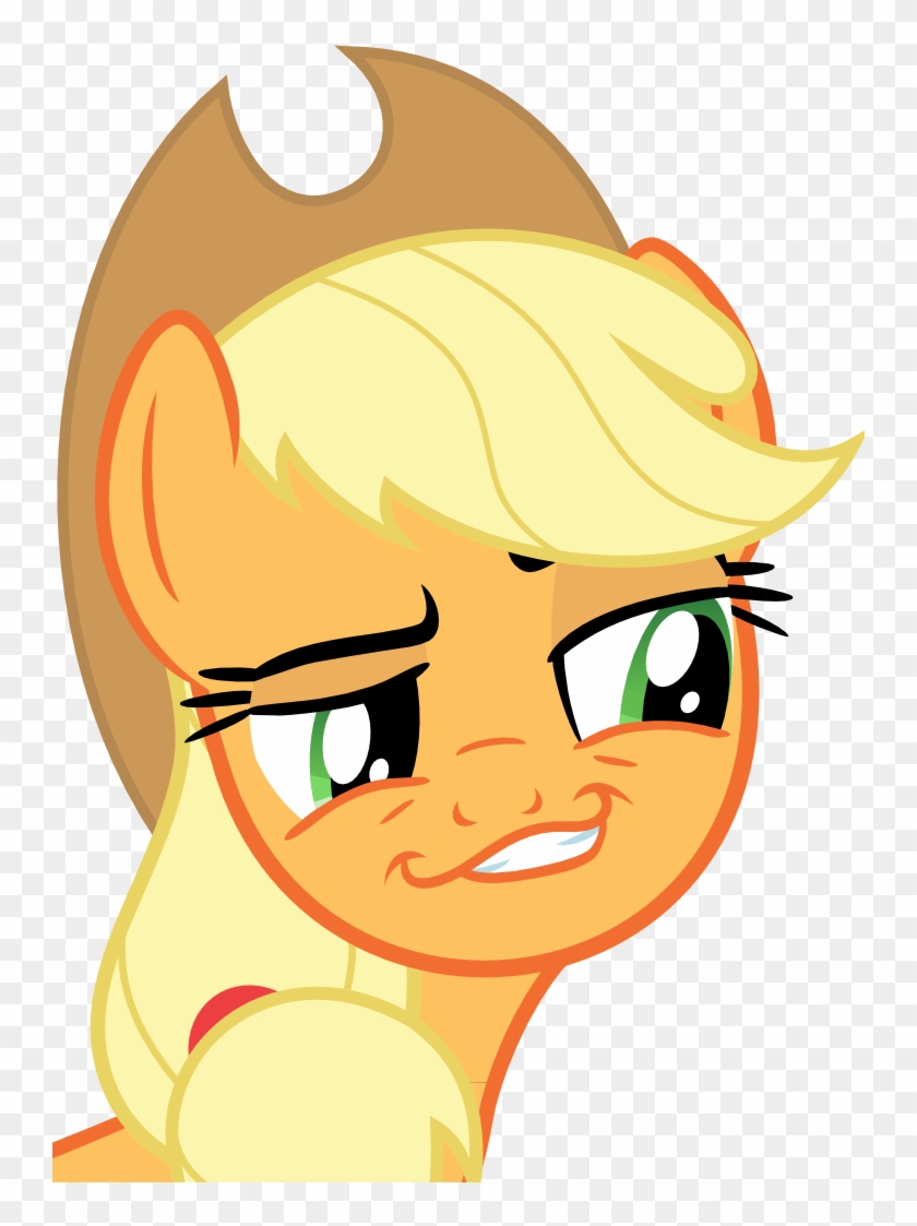 Got That Smug Look - Rainbow Dash Smirk, HD Png Download - 744x1052 ...