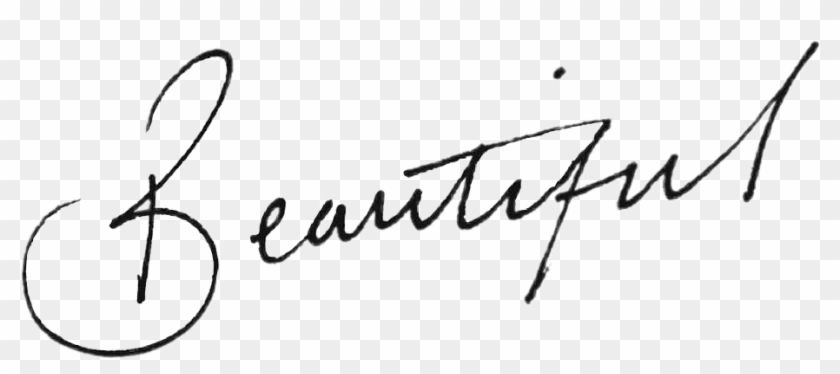  word tumblr beautiful script cursive pretty Word Beautiful In 