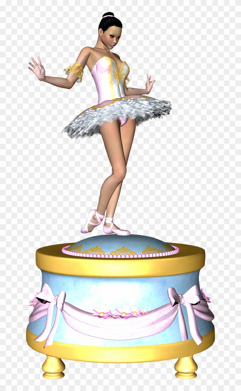 Music Box Dancer Ballerina - Ballerina Music Box Vector, HD Png ...