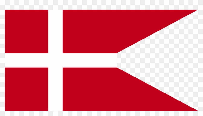 Royal Danish Navy Flag, HD Png Download - 1185x620(#4281304) - PngFind