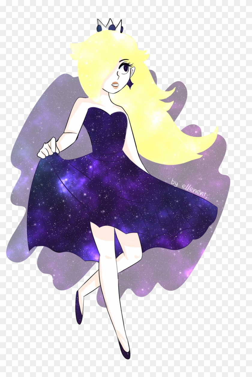 Anime, Ellenent, Super Mario Galaxy, Super Mario Bros, HD Png Download ...