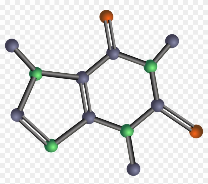 Caffeine Molecule Chemical Structure Chemistry - Molecule Clipart, HD ...