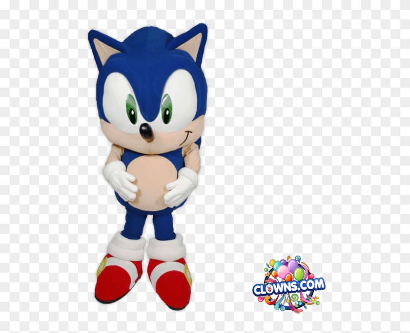 Sonic Party Character, Ny - Clown, HD Png Download - 727x646(#434259 ...