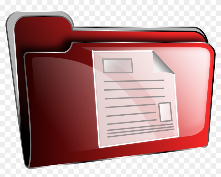 Folder - Document Folder Icon, HD Png Download - 2400x1902(#436593 ...