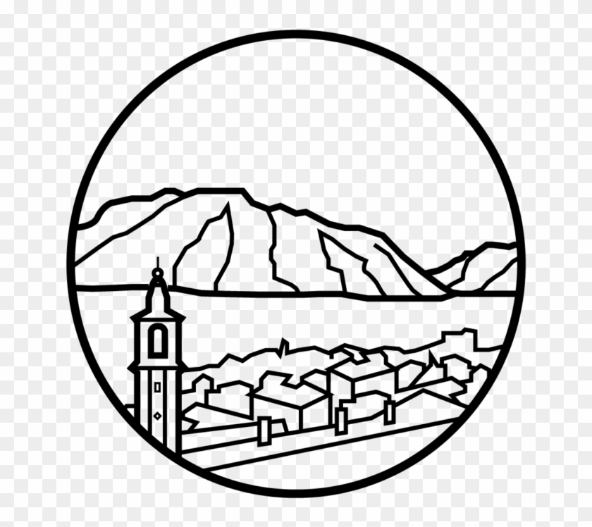 Lake Como - Line Art, HD Png Download - 1024x1024(#4300237) - PngFind