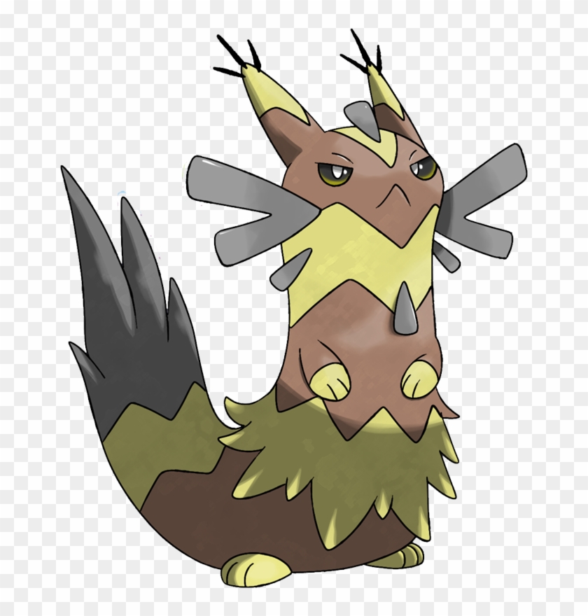 Pokemon Furret Mega Evolution, HD Png Download - 668x800(#4304368 ...