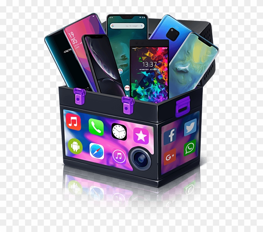 Portable Cloutware - Mystery Box - Smartphone, HD Png Download ...