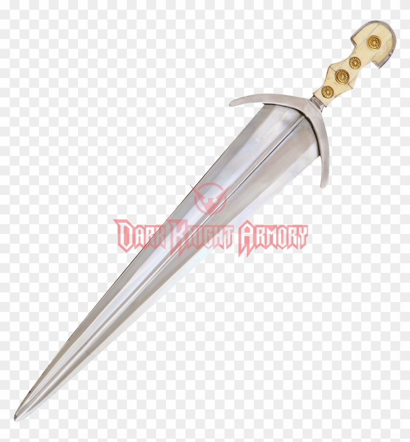 Cinquedea Short Sword - Medieval Short Sword, HD Png Download - 786x827 ...