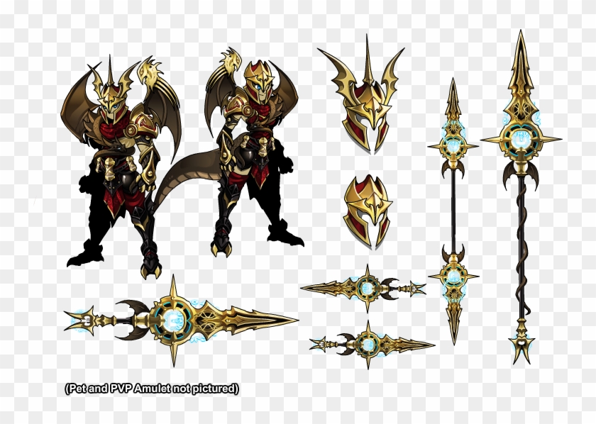 Eternal Dragon Warrior Aqw, HD Png Download - 800x550(#4319858) - PngFind