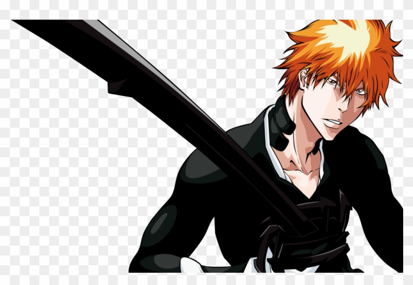 Kurosaki Ichigo - Cartoon, HD Png Download - 1022x658(#4323397) - PngFind