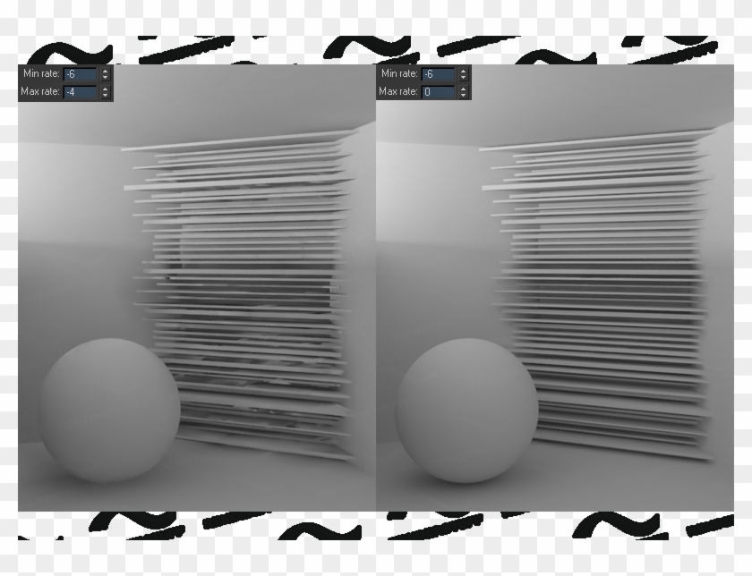 Transparent Mapping Vray - Vray Irradiance Map Low High, HD Png ...