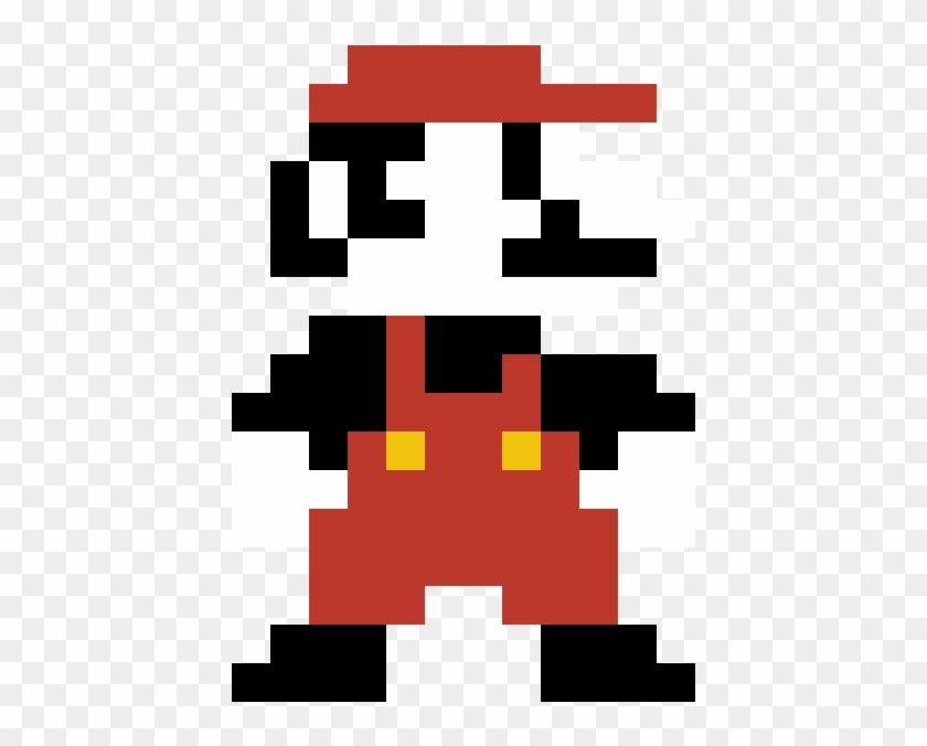 Ghost Mario - Mario Pixel Art Animation, HD Png Download - 1400x1400 ...