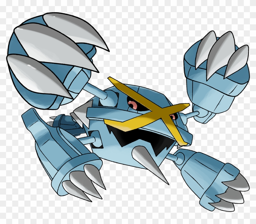 Mega Metagross - Meta Metagross, HD Png Download - 800x657(#4329902 ...