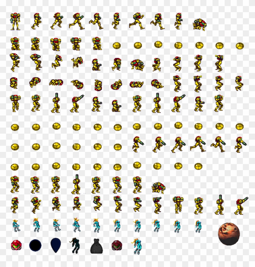Samus Sprites