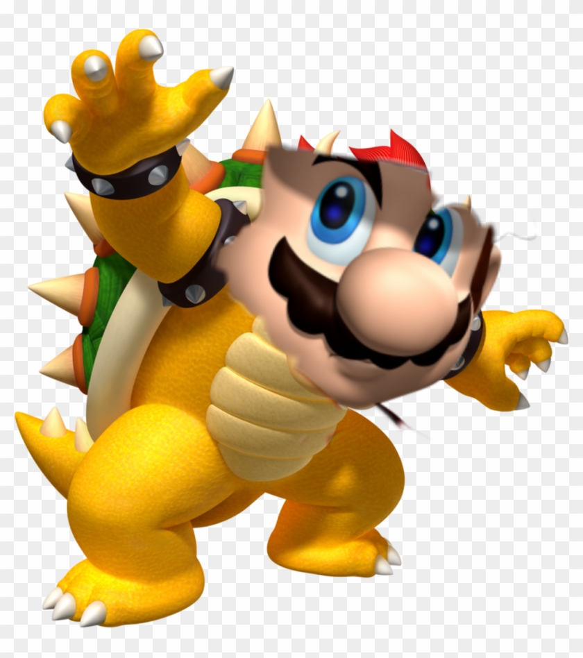 Fire Sticker - Mario Bowser, HD Png Download - 1024x1101(#4337452 ...