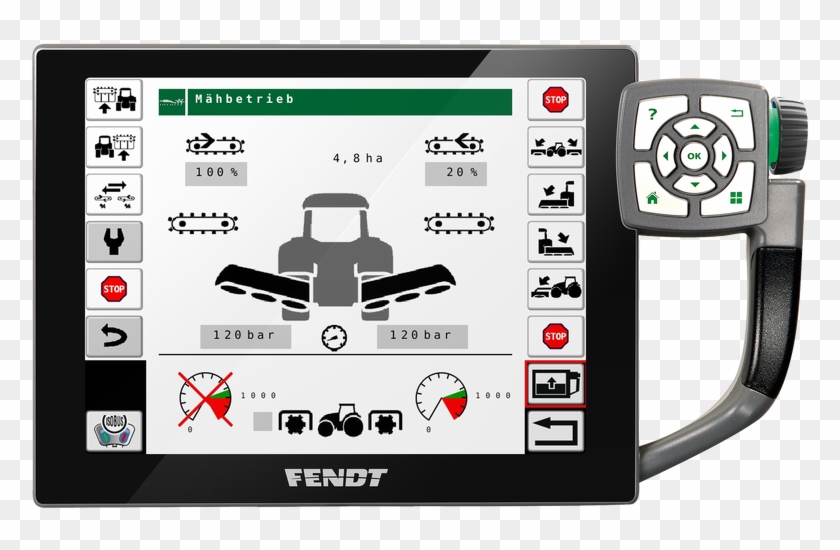 Full Line With Practical Operation - Monitor Fendt, HD Png Download ...