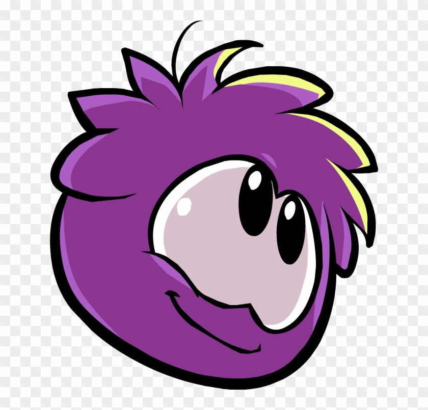 Purple Puffle, HD Png Download - 644x725(#4345680) - PngFind