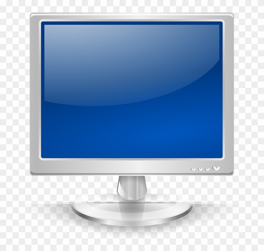 Blue Screen Png - Blue Monitor, Transparent Png - 627x640(#4346609 ...