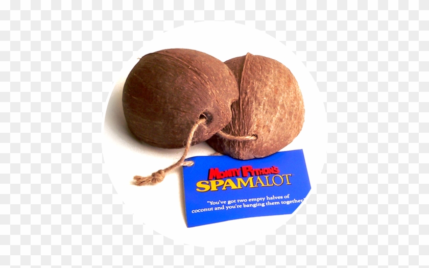 Spamalot Coconut Halves - Spamalot Coconuts, HD Png Download - 575x575 ...