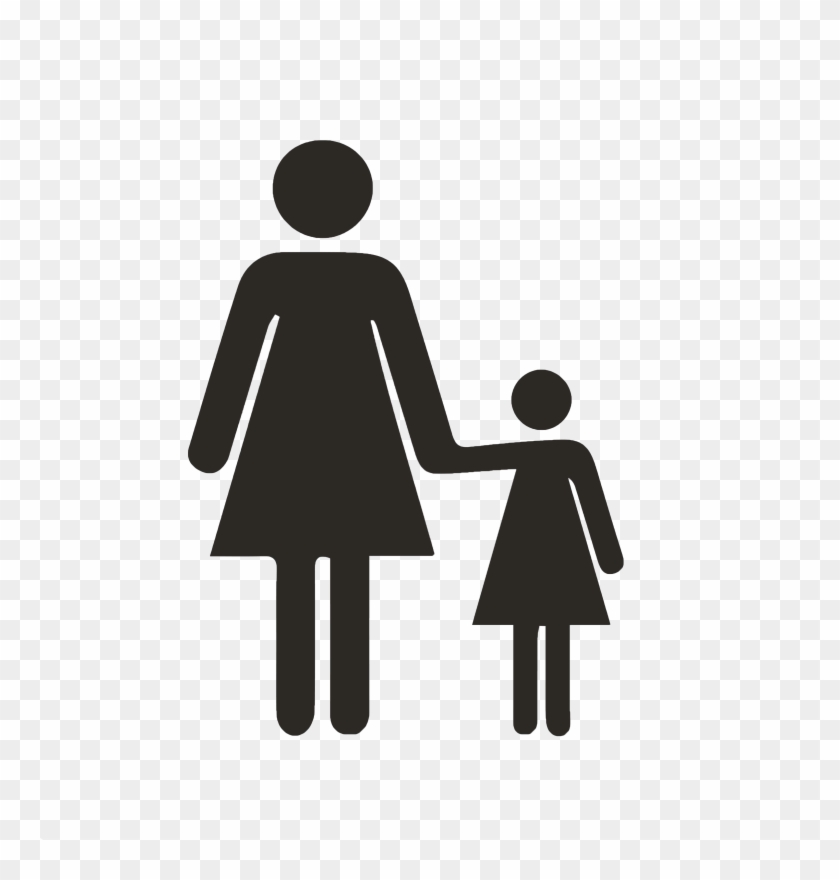 Single Mom Png - Male And Female Figures, Transparent Png - 3266x3266 ...