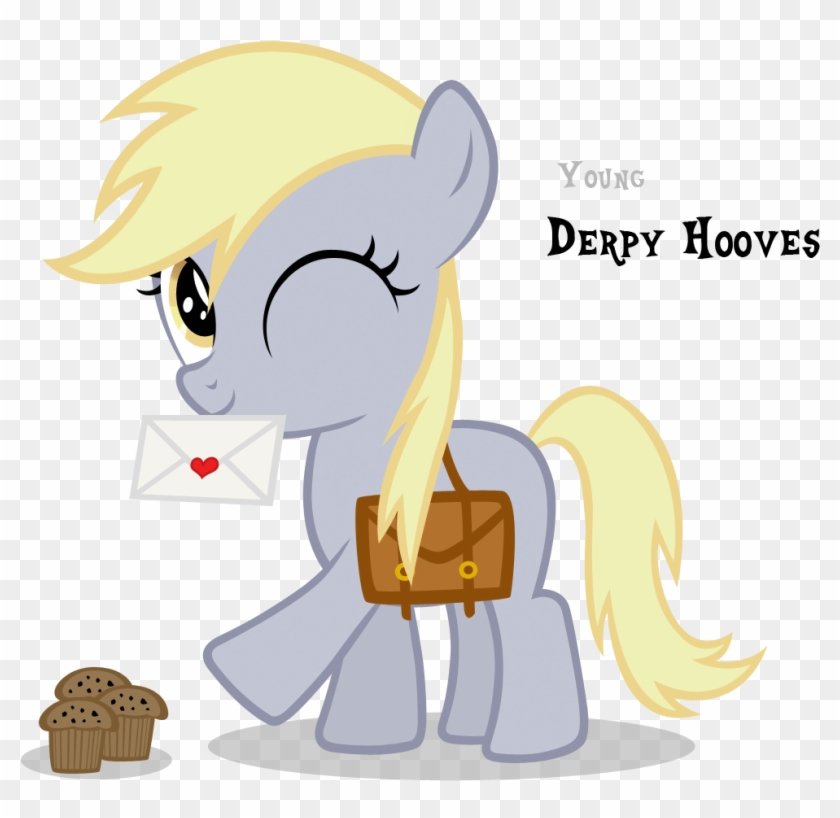 Young Derpy Hooves - Recycling Bin Icon File, HD Png Download ...