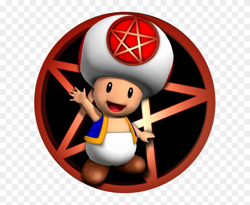 Toad666 ] - Toad Mario, HD Png Download - 610x610(#4358950) - PngFind