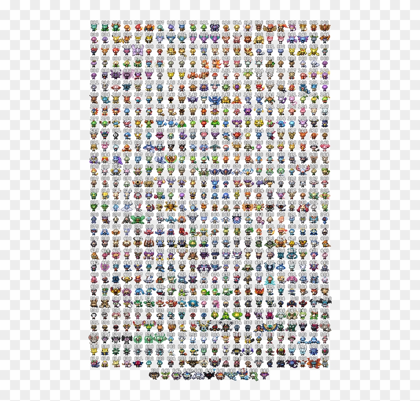Pokemon Sprite Png - Creative Arts, Transparent Png - 499x739(#4362665 ...