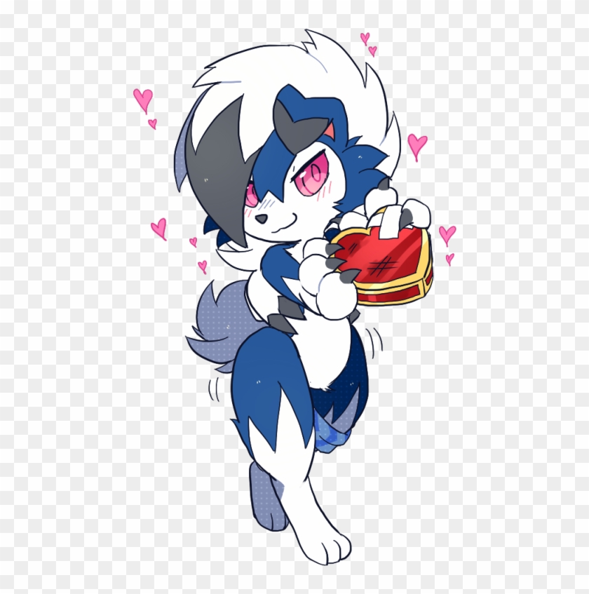Lycanroc Midnight Tô - Cartoon, HD Png Download - 537x810(#4364485 ...