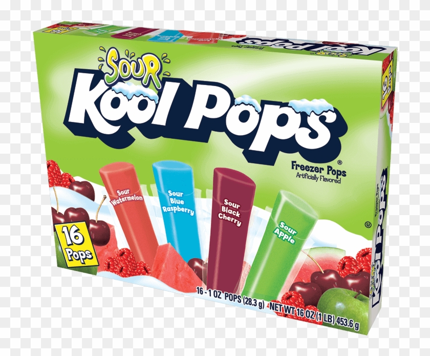 Kool Pops 16ct/1oz Sour - Kool Aid, HD Png Download - 900x622(#4365490 ...