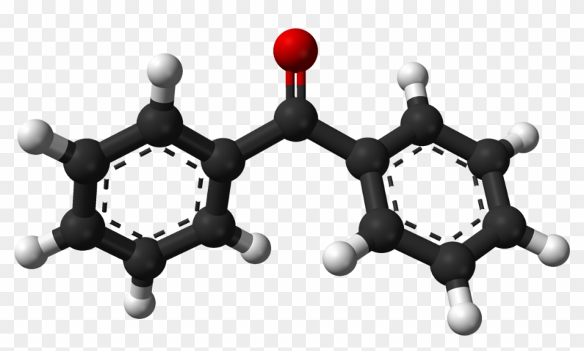 Benzophenone From Xtal Stable Phase 1968 3d Balls - Benzophenone 3d ...