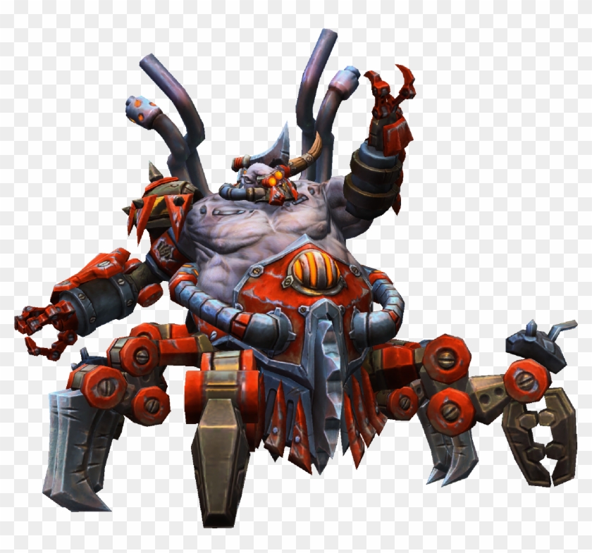 Azmodan Dominus Vile Skin - Mecha, HD Png Download - 2560x1598(#4375793 ...