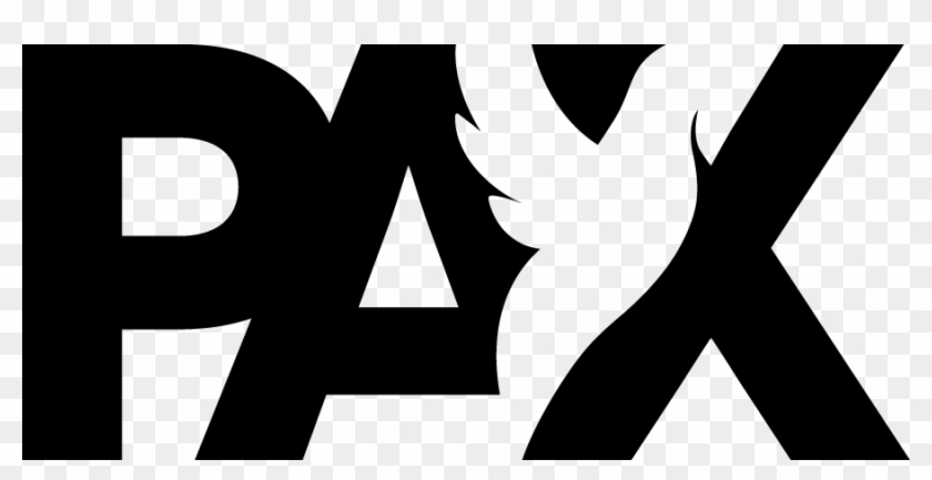 Pax Logo Bw 900px Png - Pax For Peace Logo, Transparent Png - 900x422 ...