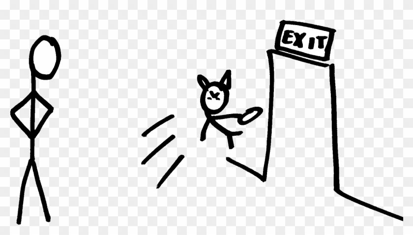 Exit - Cartoon, HD Png Download - 1813x1028(#4396660) - PngFind