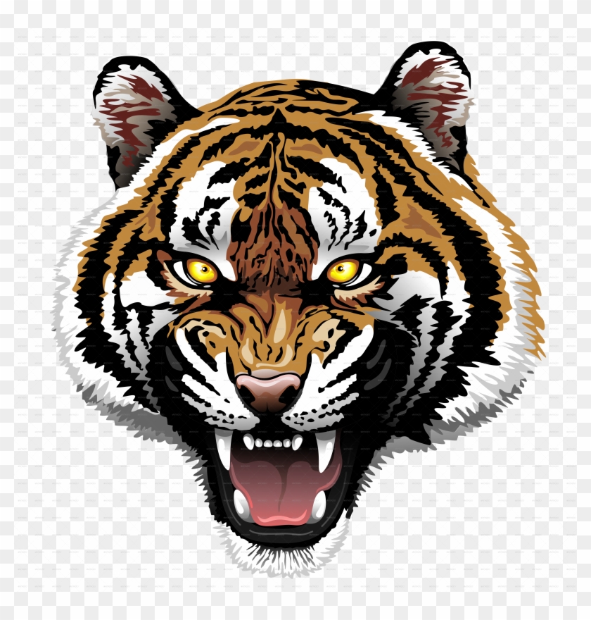 The Tiger Roar Images Png Images - Roaring Tiger Head Png, Transparent ...
