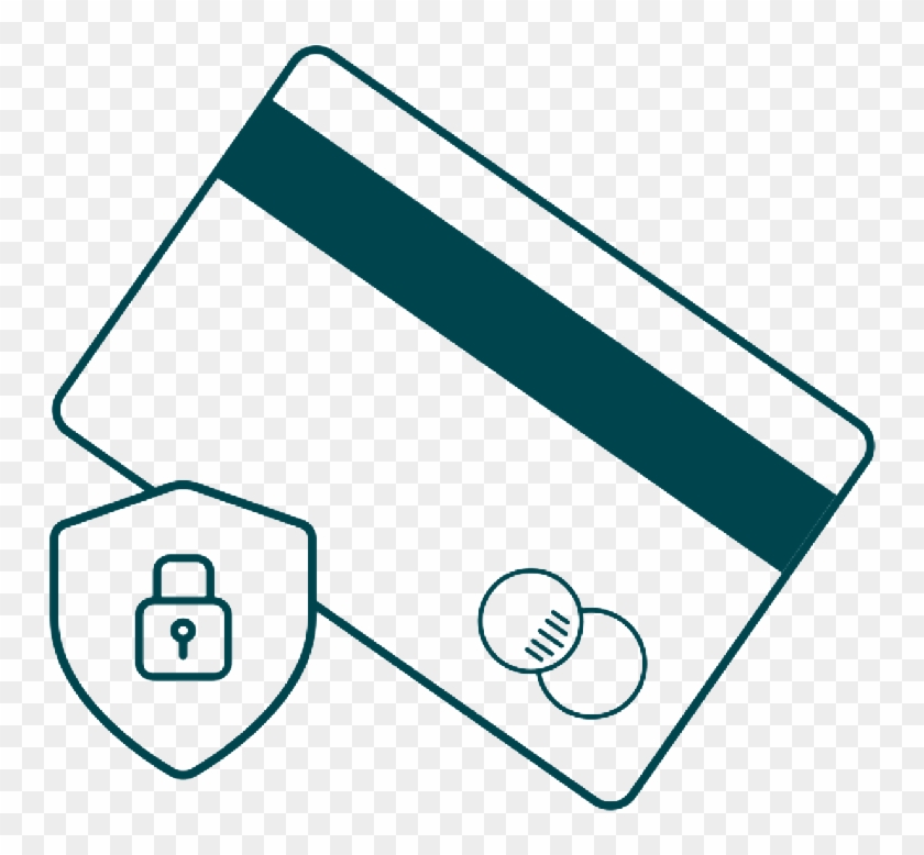 Illustration Of A Mastercard® Branded Debit Card Overlaid ...