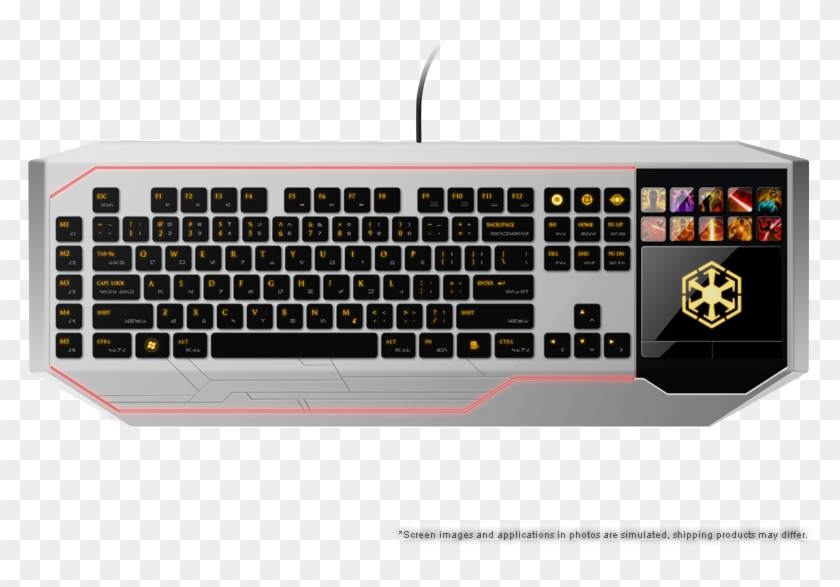 The Old Republic™ Gaming Keyboard By Razer - Razer Star Wars Keyboard ...