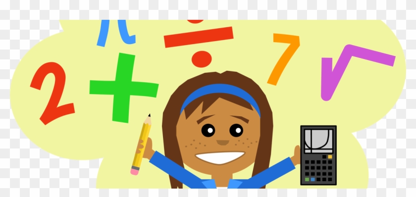 Student Doing Math Clipart