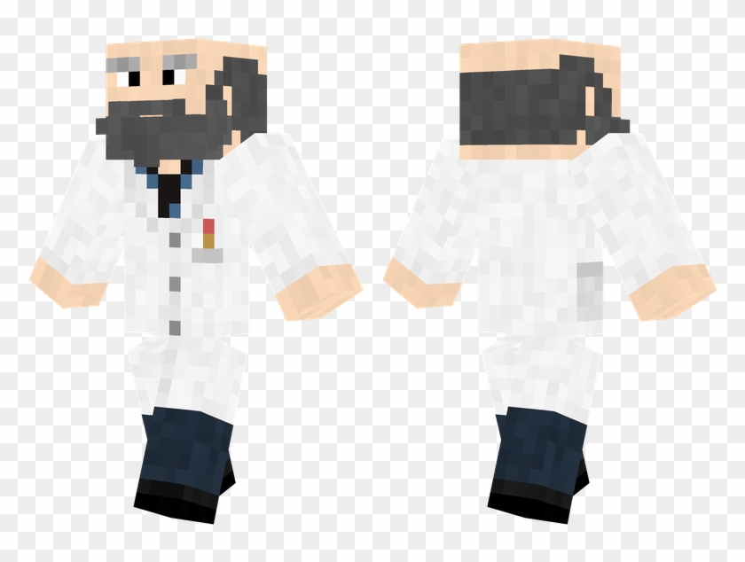 Scientist - Scientist Skin Minecraft, HD Png Download - 804x576 ...